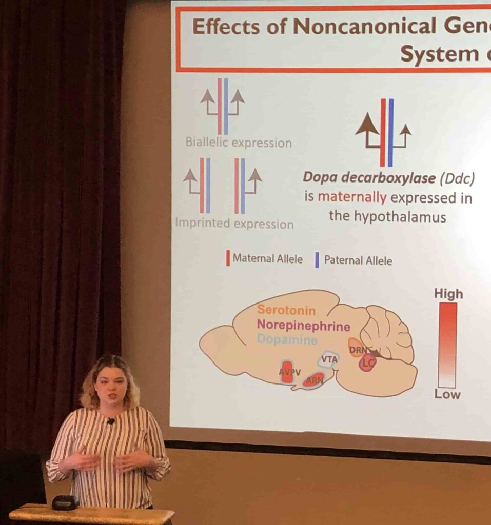 Erin O’Leary Wins Poster Award – Bonthuis Lab