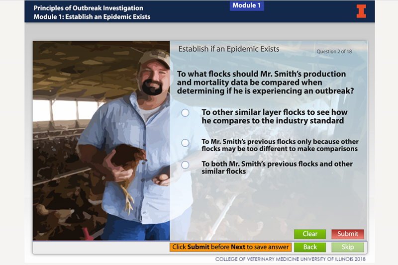 Outbreak Investigatioin – Design Group @ Vet Med