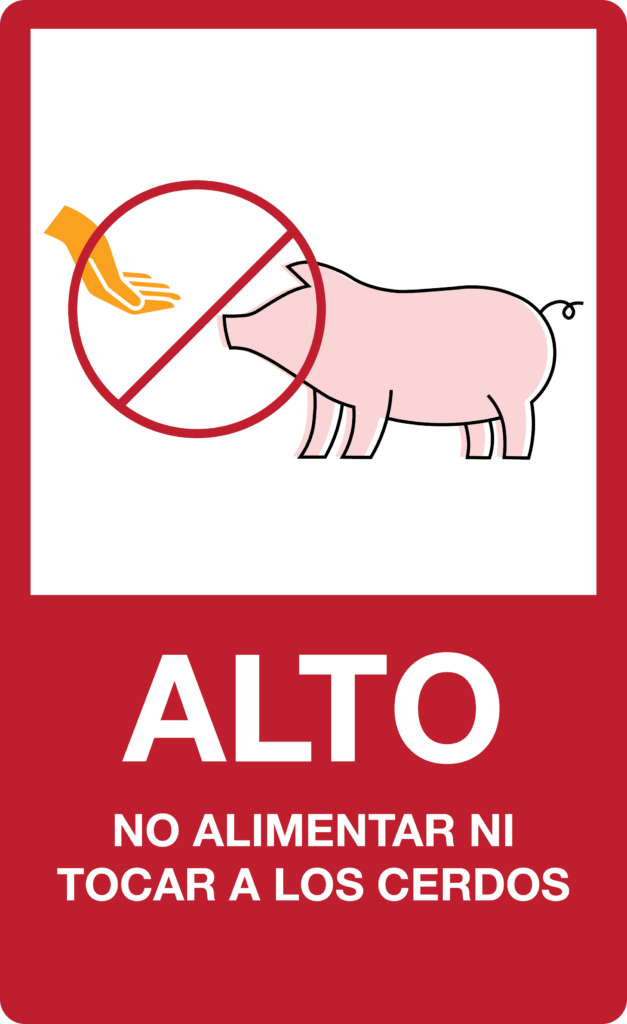 Signage-Spanish – Swine Biosecurity