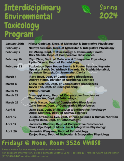 Toxicology Training Program