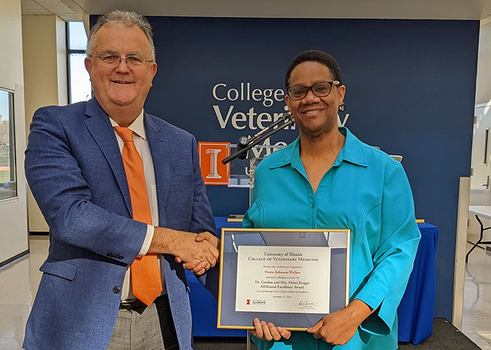 College Excellence Awards 2022 - Veterinary Medicine at Illinois