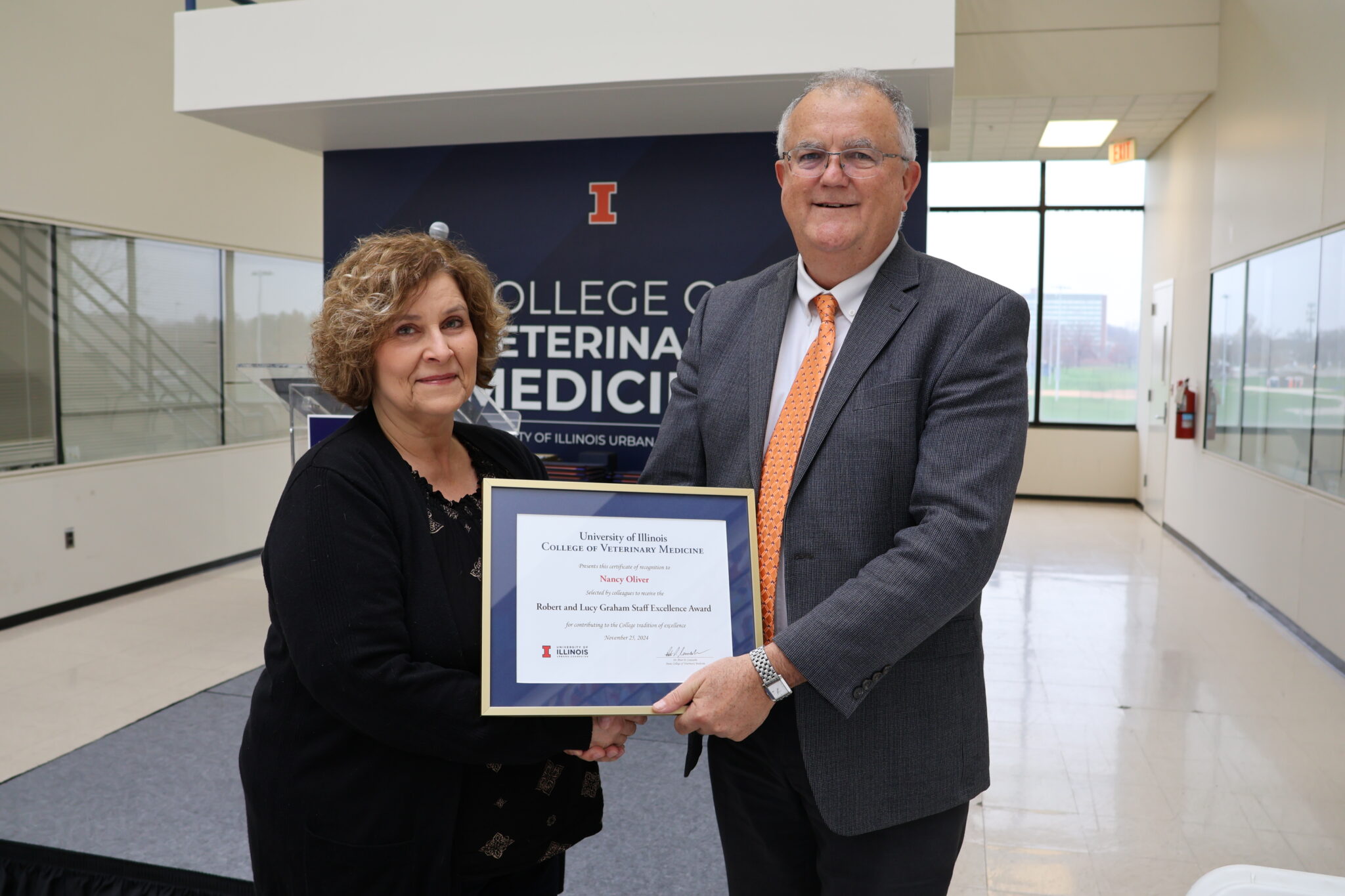 College Excellence Awards 2024 - Veterinary Medicine at Illinois